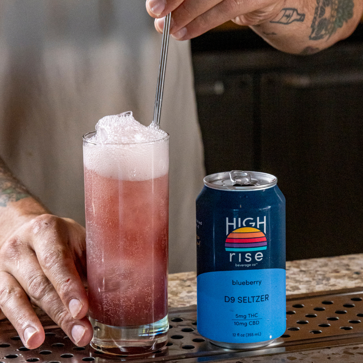 Blue Wave easy mocktail recipe – High Rise Beverages