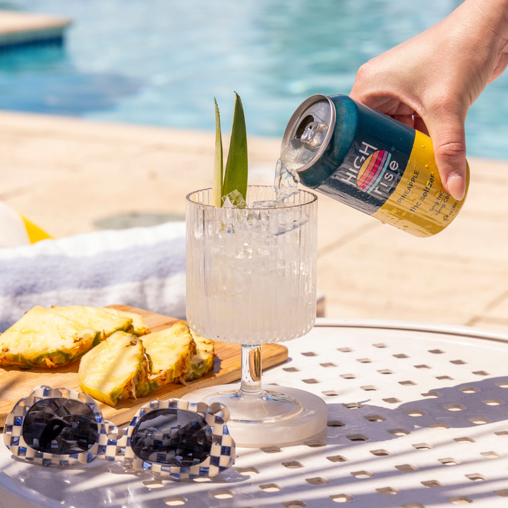Cannabis-Infused Beverages | THC & CBD Seltzers by High Rise – High ...