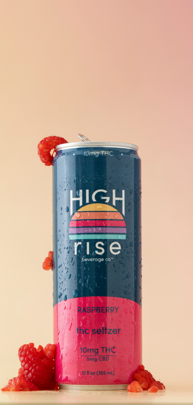 High Rise Seltzers: THC & CBD Real Fruit Seltzer – High Rise Beverages